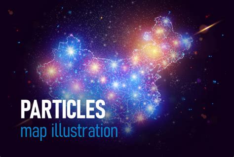 Draw A Map Made Of Neon Particles By Artacet Design Fiverr