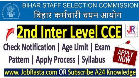 Bssc Inter Level Recruitment 2025 Notification Out For 23175 Post