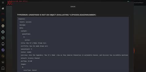 Keep Popping Up With This Error · Issue 1607 · Causefxorganizr · Github