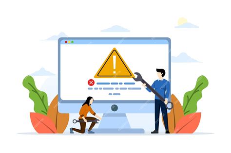 Premium Vector Vector Illustration About Concept Of System Error Or