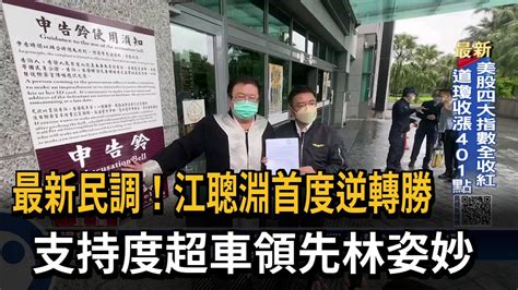 最新民調！江聰淵首度逆轉勝 支持度超車領先林姿妙－民視新聞 Youtube