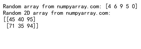 Mastering NumPy Random RandInt A Comprehensive Guide To Generating