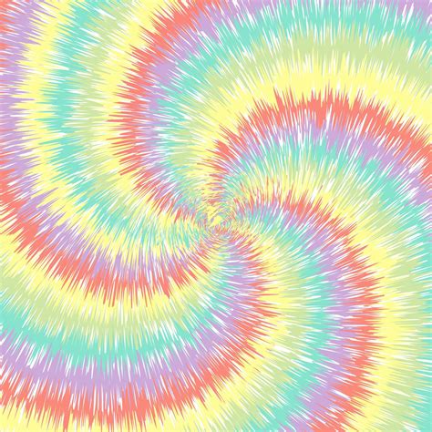 Abstract Pastel Swirl Background Tie Dye Pattern Vector Illustration