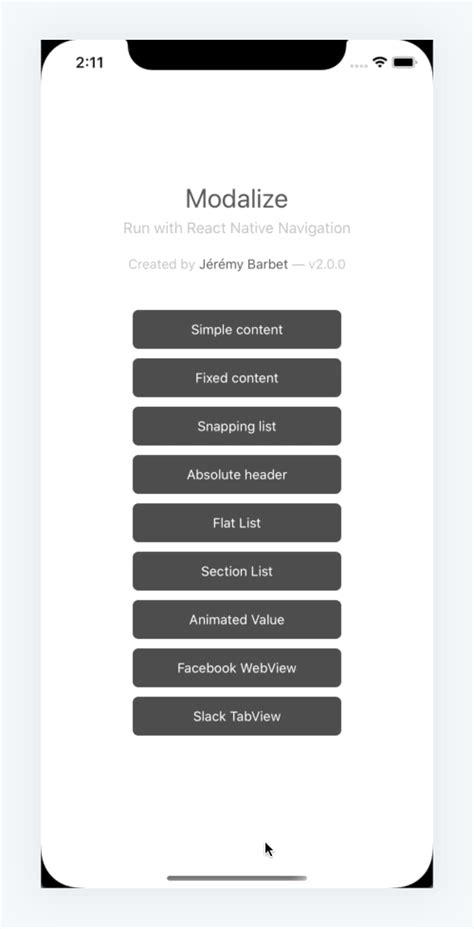 Modalize A Highly Customizable Modalbottom Sheet That Loves