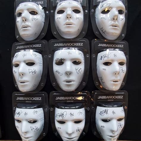 9 Signed Jabbawockeez Masks
