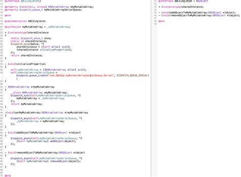 Ios Whats The Best Practice And Accepted Way To Solve This Threading