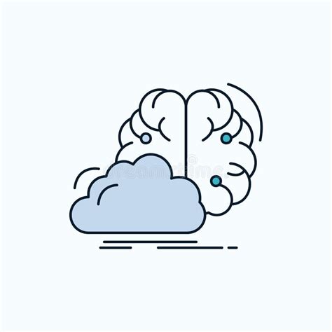 Brainstorming Creative Idea Innovation Inspiration Flat Icon Green And Yellow Sign And