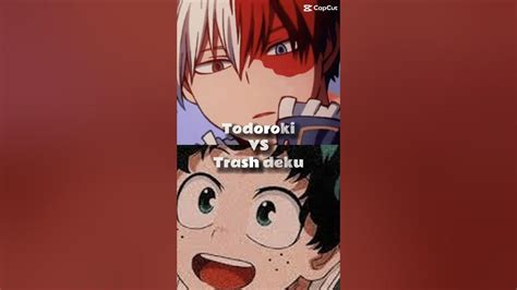 Todoroki Vs Deku Youtube