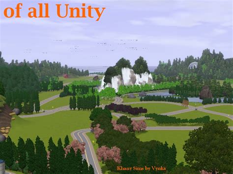 World Of All Unity Khany Sims Mondes Personnalisés Sims 3 Par Khany