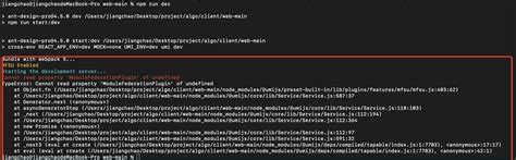 Cannot Read Property Modulefederationplugin Of Undefined · Issue 7361 · Umijs Umi · Github