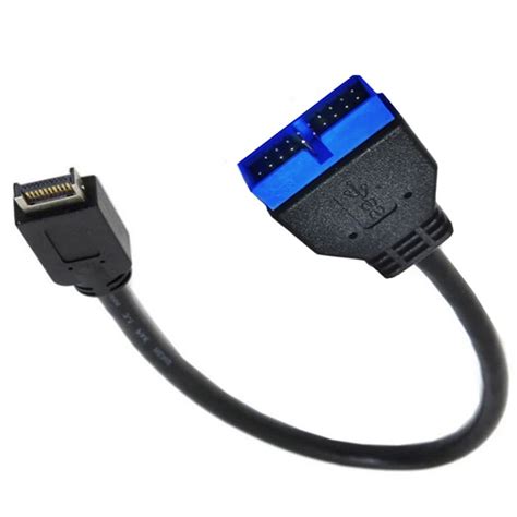 China USB 3 1 Front Panel Header To USB 3 0 20Pin Header Extension Cable Suppliers