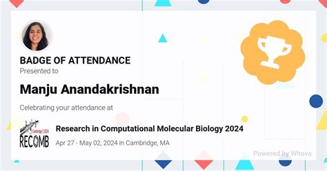 Manju Anandakrishnan On Linkedin Recomb2024 Kgc2024