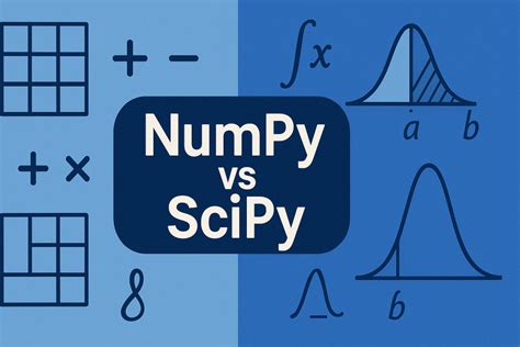 Numpy Vs Scipy When To Use Each For Statistical Computing