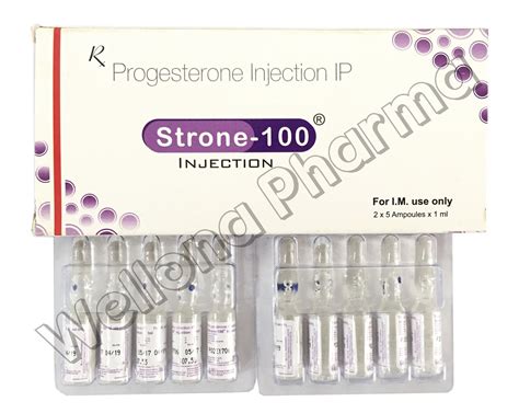 Progesterone Injection at Rs 20 box परजसटरन इजकशन Wellona Pharma Private Limited