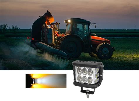 Combo Beam 36w Led Work Light With Two Side Amber