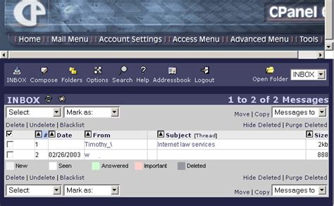 Horde Email Webmail