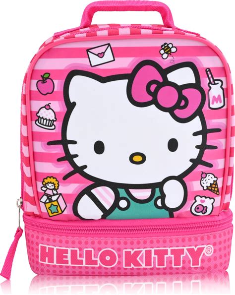 Hello Kitty Insulated Lunch Box Set For Girls 30l