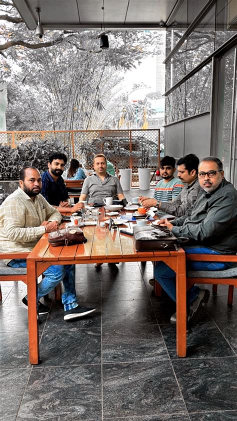 jayesh shinde on linkedin had a great meet yesterday at jw marriott