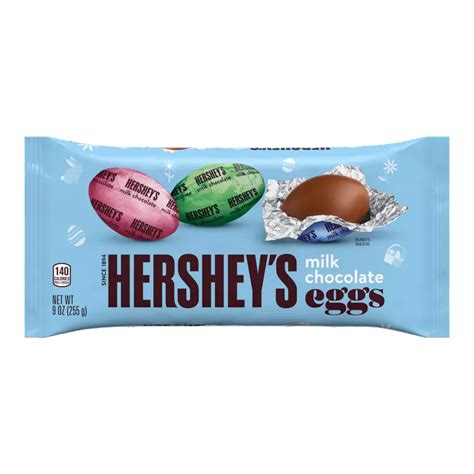 Hersheys Easter Extra Creamy Milk Chocolate Eggs 9 Oz Bag