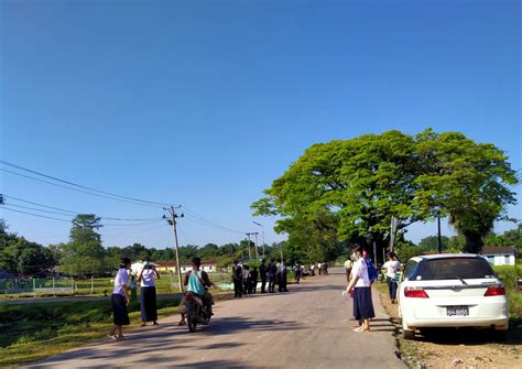 ပိုင်ကျုံမြို့တွင် လူစည်ကားသည့်နေရာများ၌ Mask Campaign ဆောင်ရွက