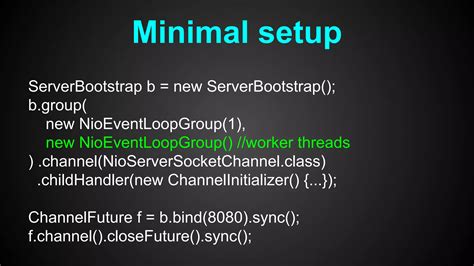 Reactive Server With Netty Ppt