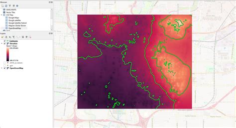 Using Interpolation To Create A Surface Layer With Contours In Qgis