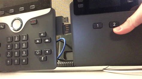 Installing A Cp Bekem Expansion Module On A Cisco 8851 Phone Youtube
