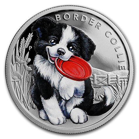Australia Silver Border Collie 2018 1 2 Oz
