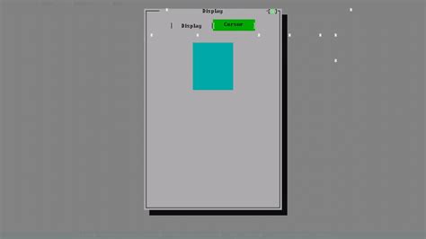[bug Report] Cursor Tab In Pb Dos Shell Looks Like This I Suppose It Shsoulnt Even Exist