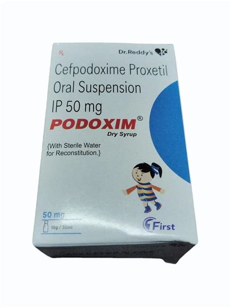Cefpodoxime Proxetil Oral Suspension 50 Mg At ₹ 979box In Nagpur
