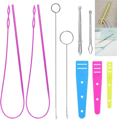 9 Pcs Threader Tools For String Teoyall Easy Threader Drawstring 9 Pcs Threader Tools For String Teoyall Easy Threader Drawstring