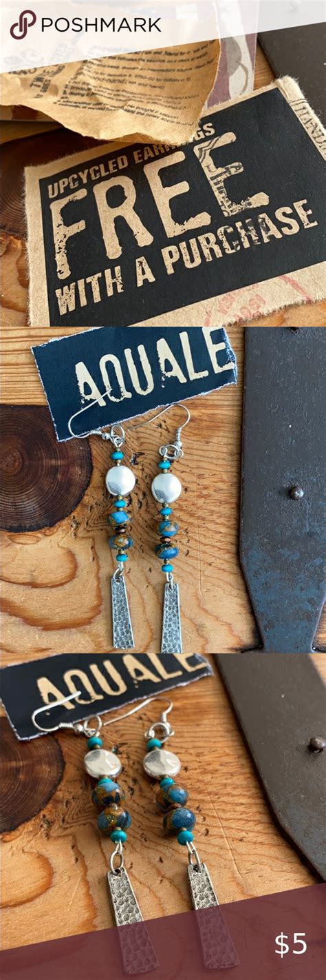 Upcycled Earrings Free With A Purchase