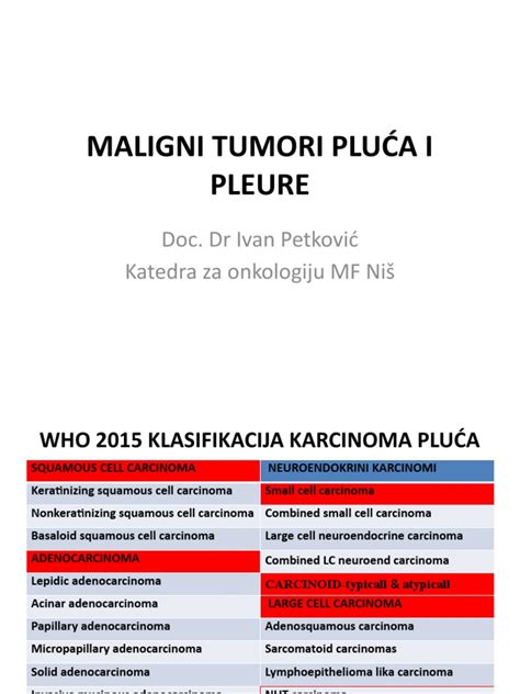 Torako Onkologija Pptx Ivan Petkovic Pdf