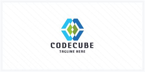 Code Cube Programing And Development Logo By Modernikdesign Codester