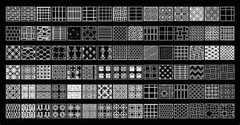 Autocad Hatch Patterns Collection Free Download Ht01 Cad Blocks Dwg
