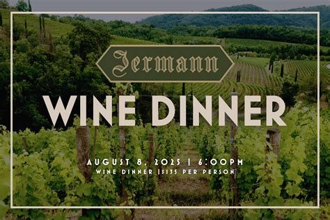 Bonterra Trattoria Winemakers Dinner With Alojz Felix Jermann