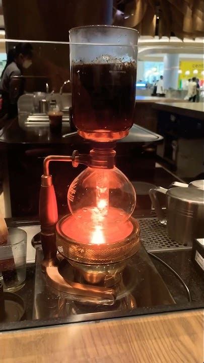 The Siphon Method Using Microblend N° 21 In Starbucks Bangkok Shorts Coffee Youtube