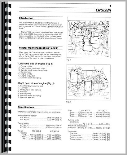 Operators Manual Massey Ferguson 383 390 390t 360 399 350 375 355 398