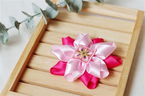 튤립댕기핀 만들기 추석 헤어핀 한복머리띠만들기 배씨댕기 리본공예 양산리본공예 부산리본공예 네이버 블로그