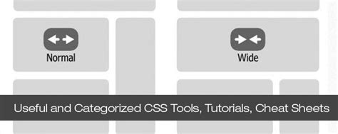 185 very useful and categorized css tools tutorials cheat sheets