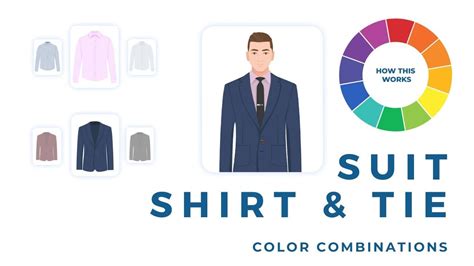 Suit Shirt And Tie Color Combinations 101 Exploring The Color Wheel Youtube