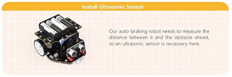 auto braking robot maqueen plus v2 getting started tutorial 08
