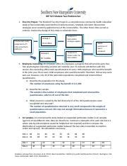 IHP 525 Module Two Problem Set Alison Njoroge Docx IHP 525 Module Two Problem Set 1 Five