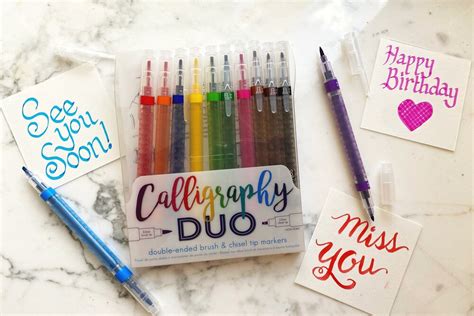 Chisel Marker Calligraphy