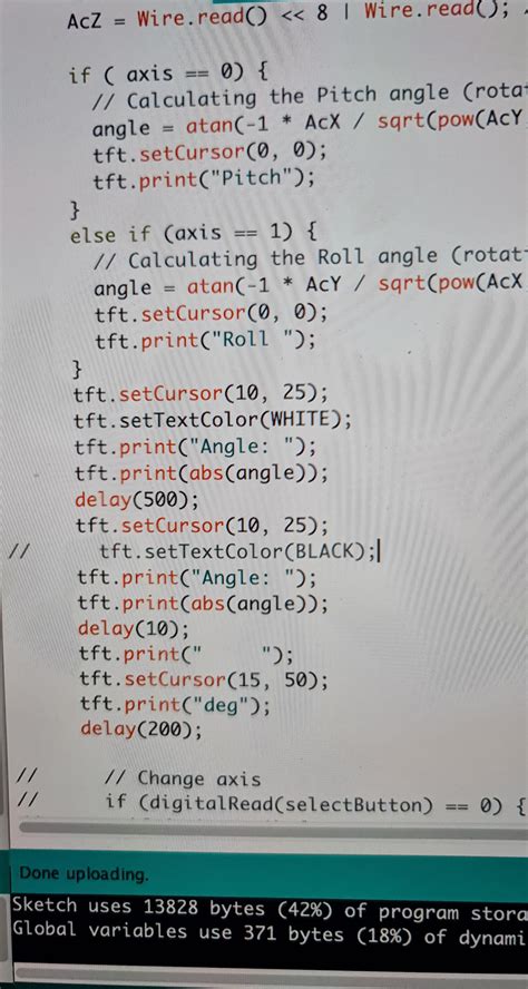 Need Help Im New To Arduino And Im Connecting A Mpu6050 To A Oled