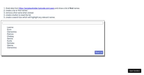 SD Vue Test Forked Codesandbox