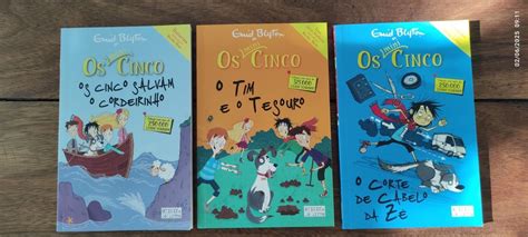 Livros Os Mini Cinco Impecáveis Carcavelos E Parede • Olxpt
