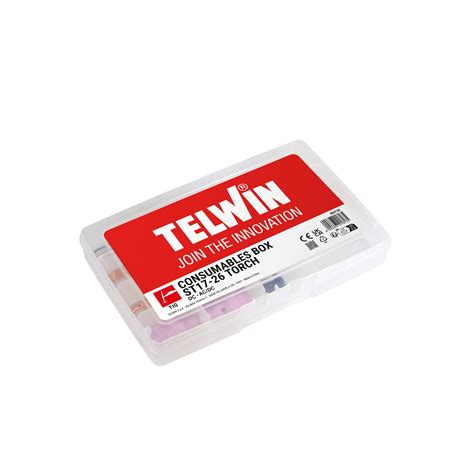 Consumables Box For Tig Torch St17 26 Telwin