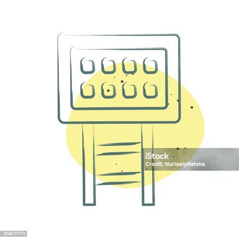 아이콘 라이트 축구 기호와 관련이 있습니다 색상 별점 스타일 심플한 디자인 일러스트레이션 Championship에 대한 스톡 벡터 아트 및 기타 이미지 Istock