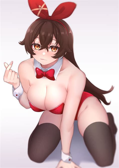 Amber Genshin Impact Drawn By Kirima User Danf Danbooru